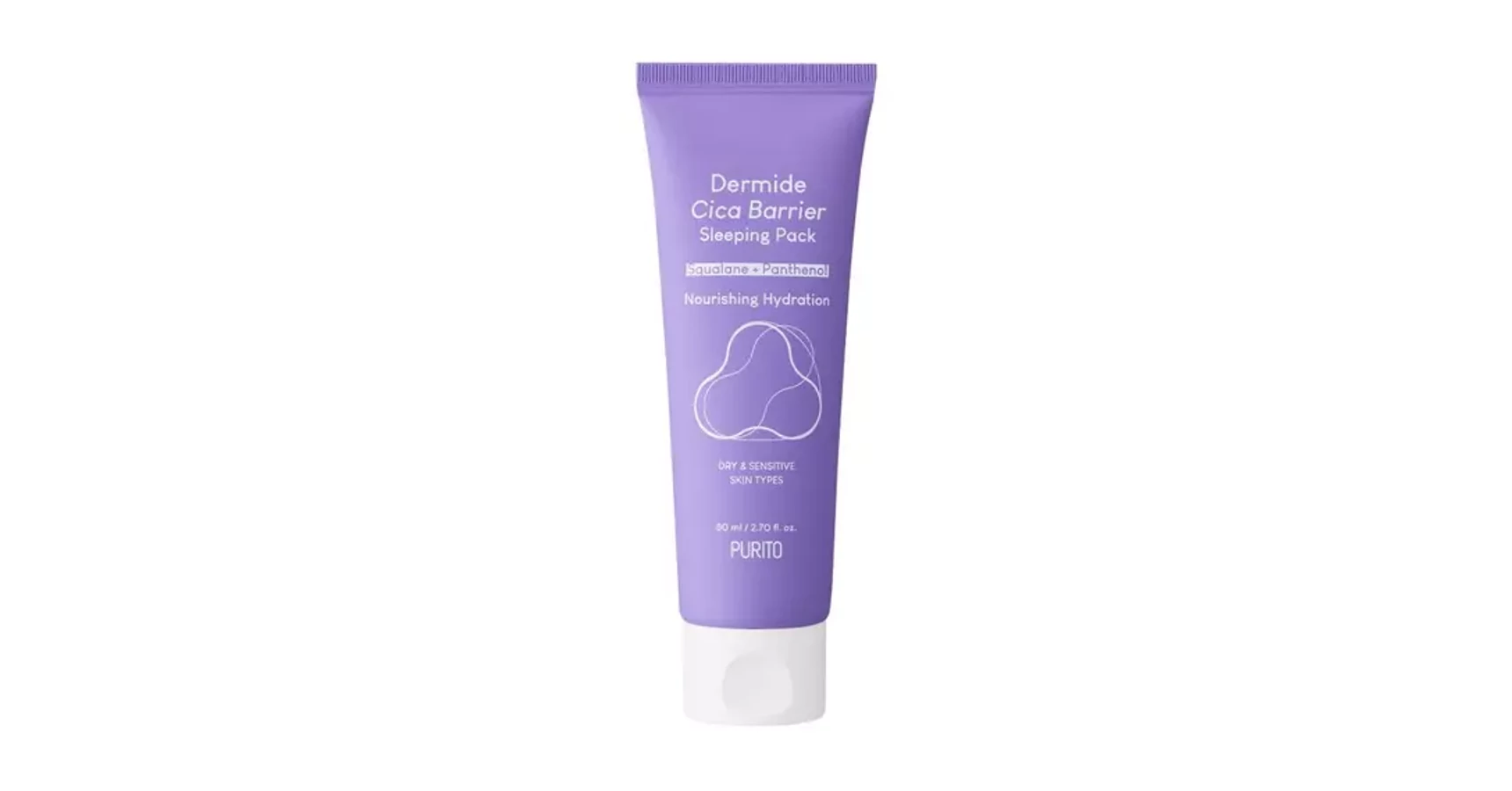 Purito Dermide Cica Barrier Sleeping Pack - Regenerating Night Cream ...
