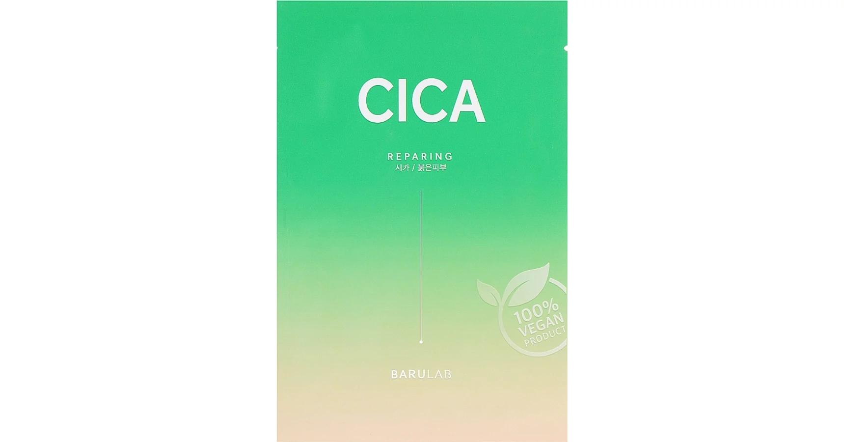 Barulab The Clean Vegan Cica Mask - Mască textilă calmantă cu centella ...