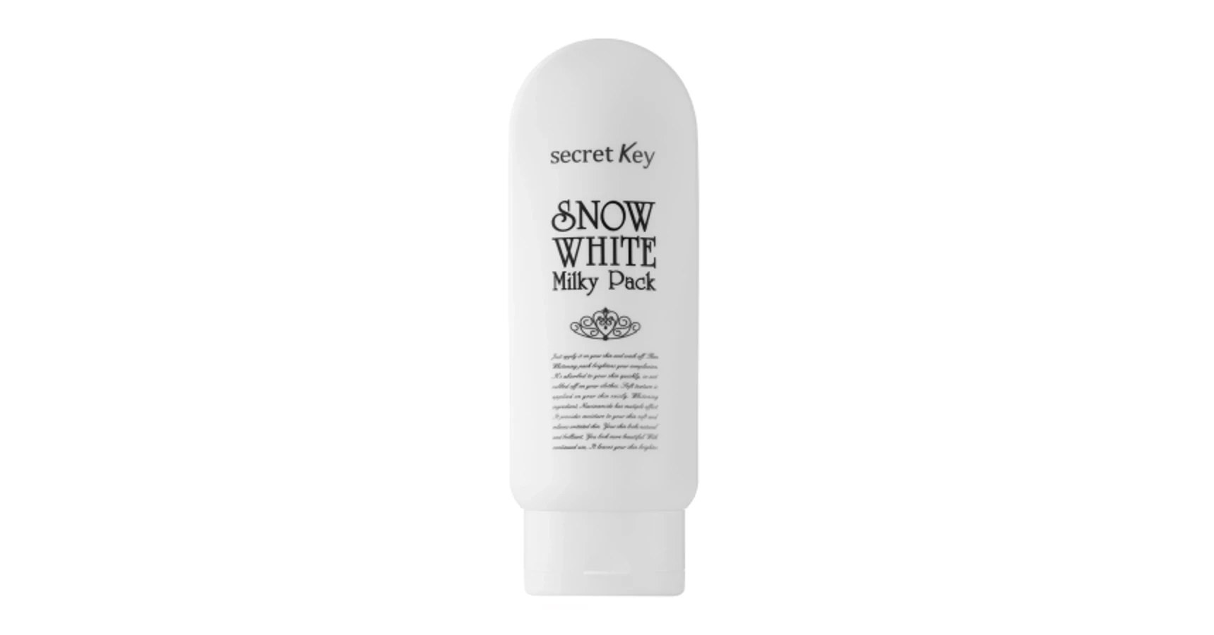 Secret Key Snow White Milky Pack – Fehérítő Arcpakolás 200g