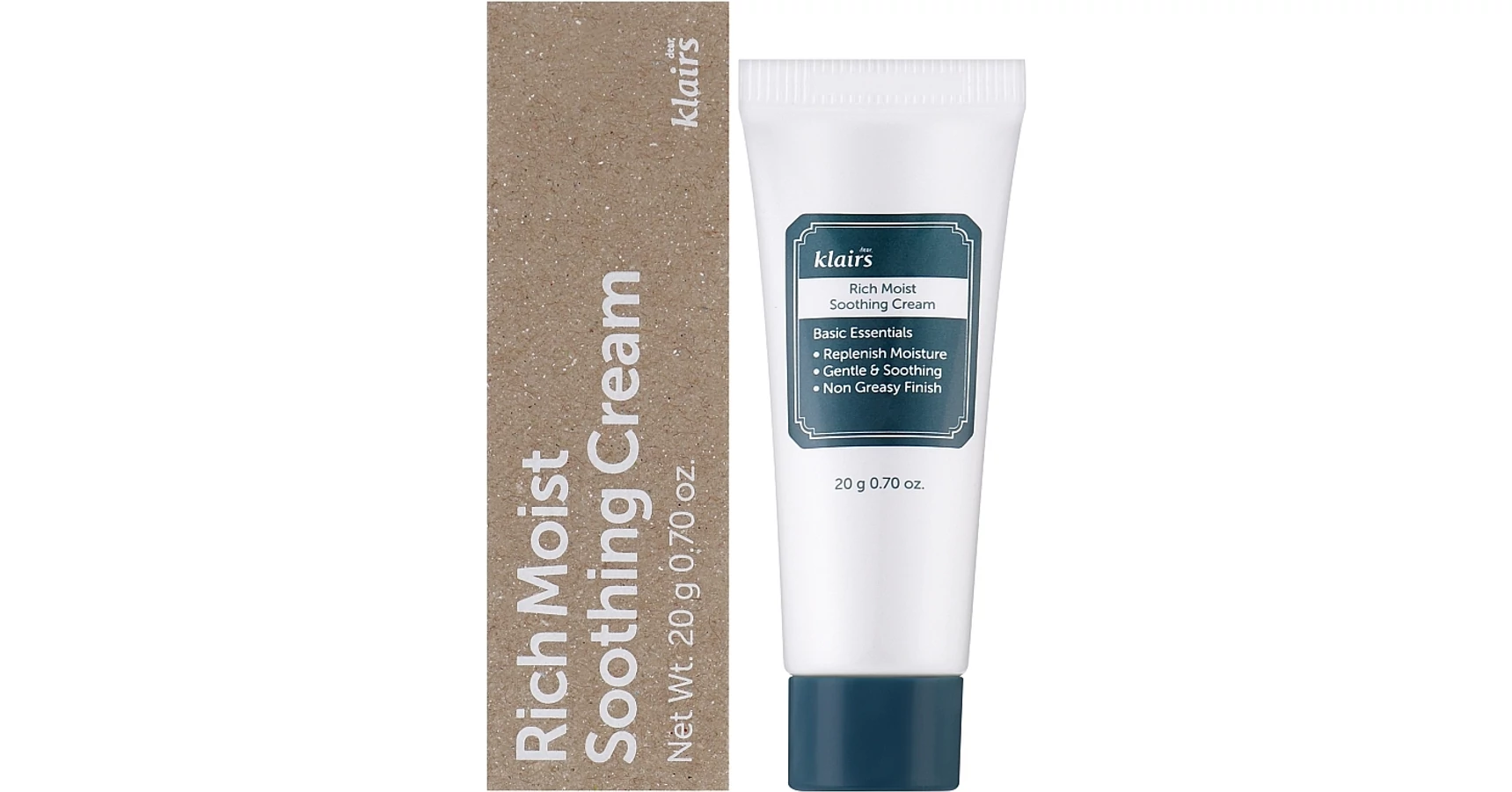 Klairs Rich Moist Soothing Cream MINI – Vlažilna In Pomirjujoča Krema ...